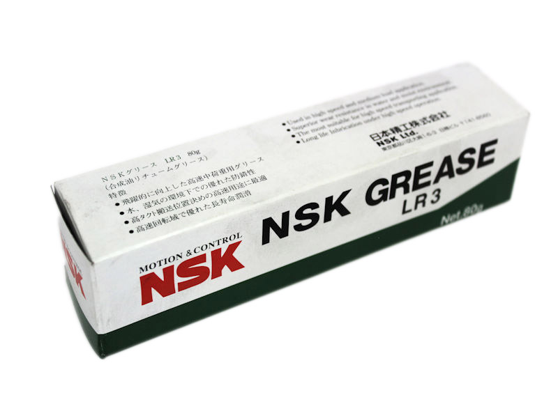 80g NSK grease. According to Fanuc OEM # A98L00010465#2.